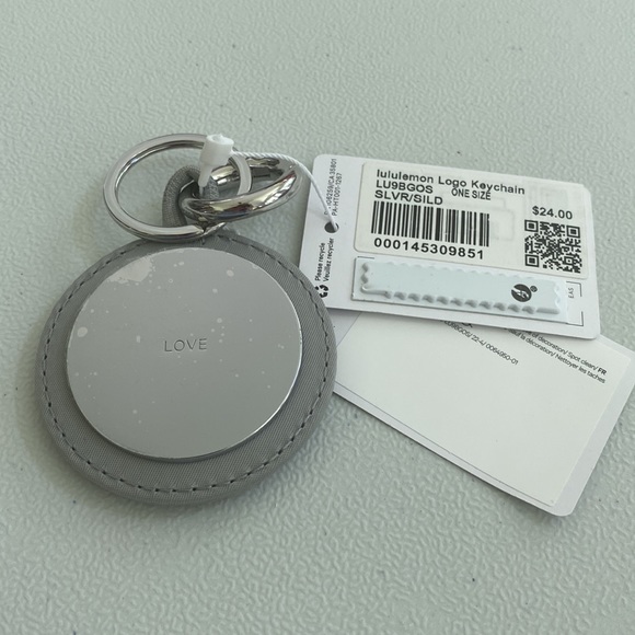 lululemon athletica | Accessories | Lululemon Logo Keychain ...